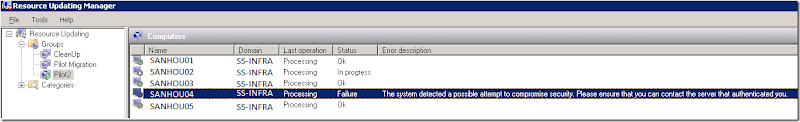 Active Directory Migration - System Detected a Possible Attempt To ...